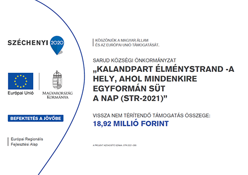 Strandfejlesztés 2021 | Sarud